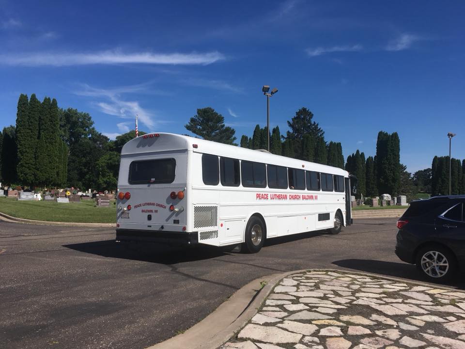 2018 Youth Mission Trip Bus - New York - Peace Lutheran Church